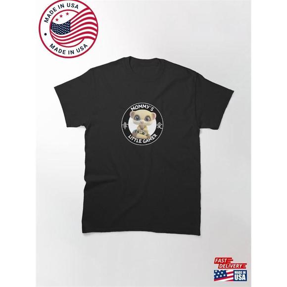 Shirts | Funny Cute Kawaii Chibi Ferrets Mommys Little Gamer Classic ...